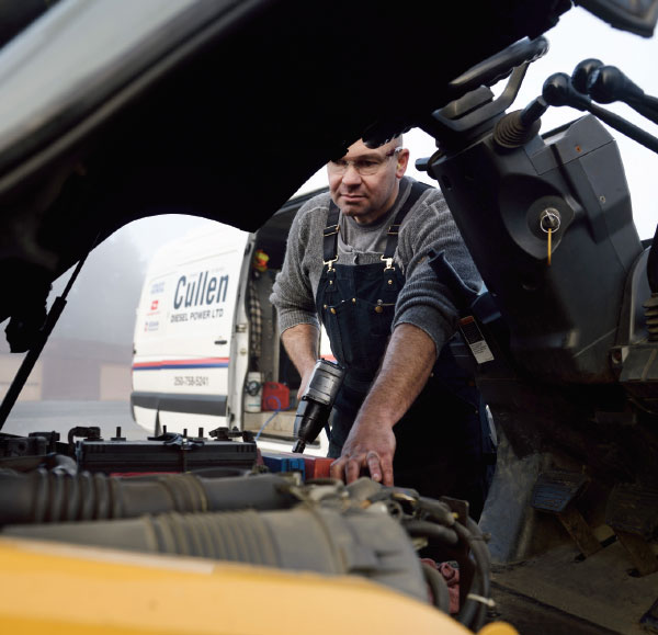 CULLEN DIESEL RELIES ON DYNAMIC DUO: MERCEDES AND VMAC