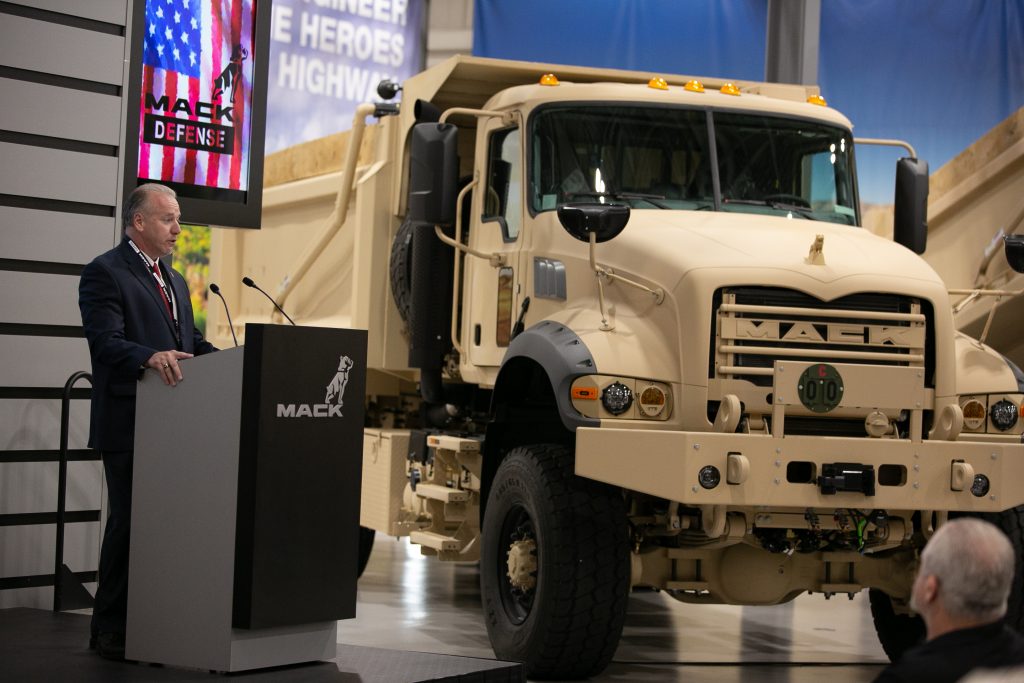 Mack Defense Presents US Army with Keys to First M917A3 Heavy Dump ...