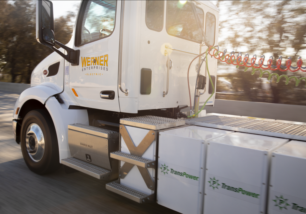 Peterbilt Delivers Model 579EV to Werner Enterprises - Modern Work ...