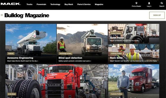Mack Bulldog Magazine Adds a Digital Version - Modern Work Truck Solutions
